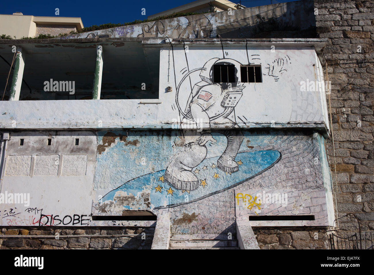 Astronaut Street Art