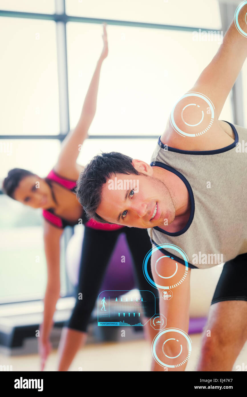 Man hands stretching hi-res stock photography and images - Alamy