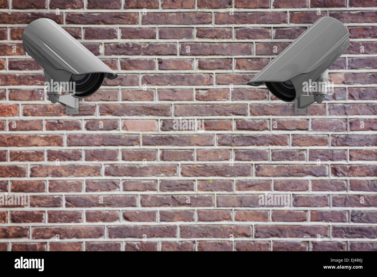 Composite image of cctv camera Stock Photo - Alamy