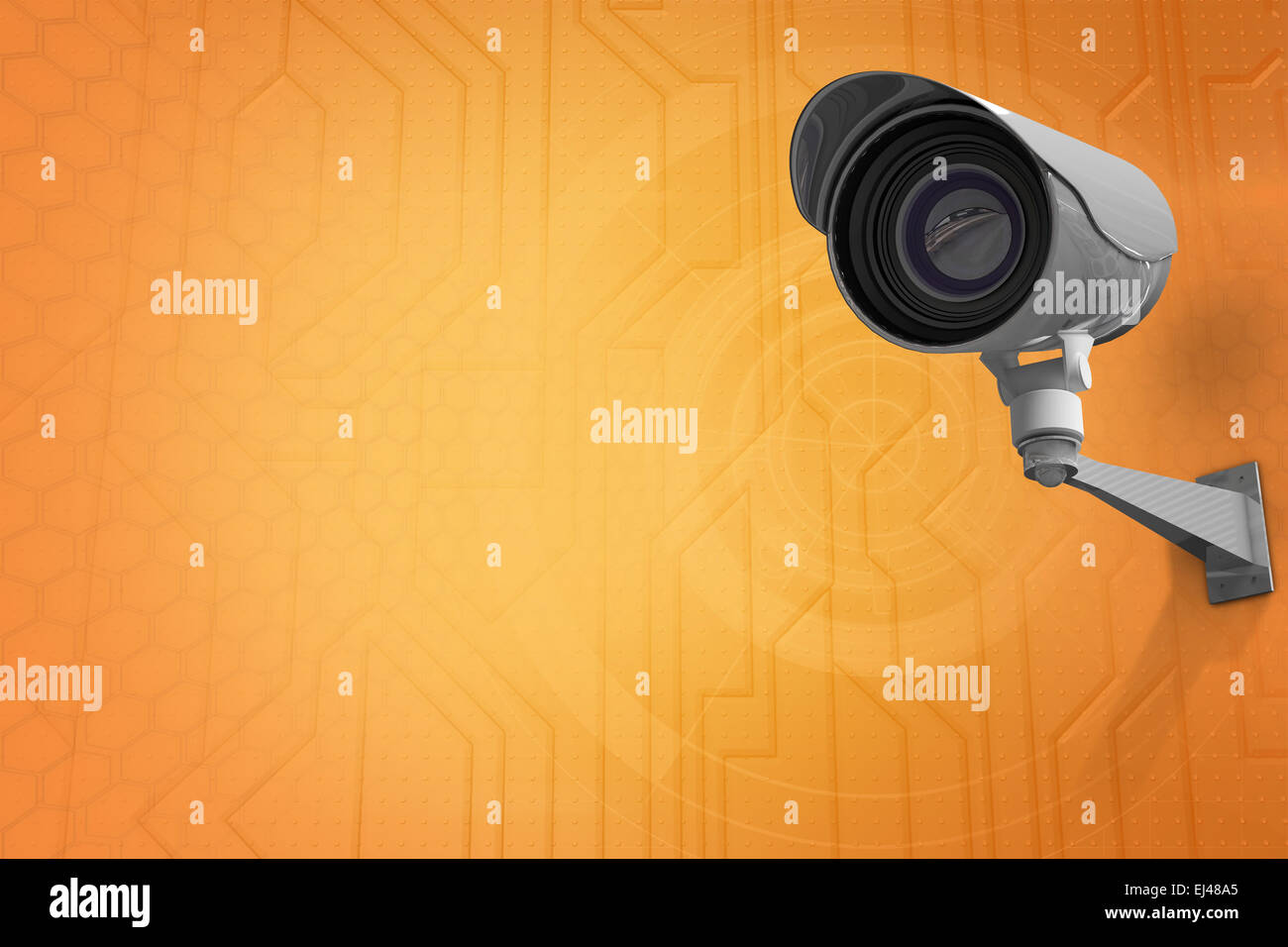 Composite image of cctv camera Stock Photo - Alamy