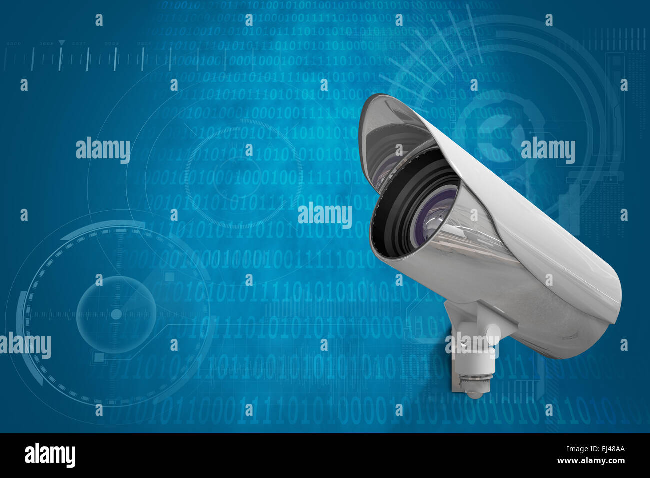 Composite image of cctv camera Stock Photo - Alamy