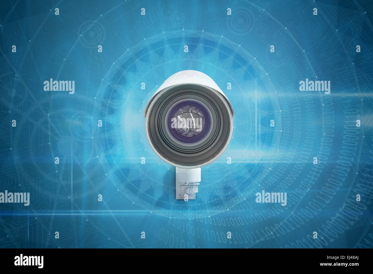 Composite image of cctv camera Stock Photo - Alamy