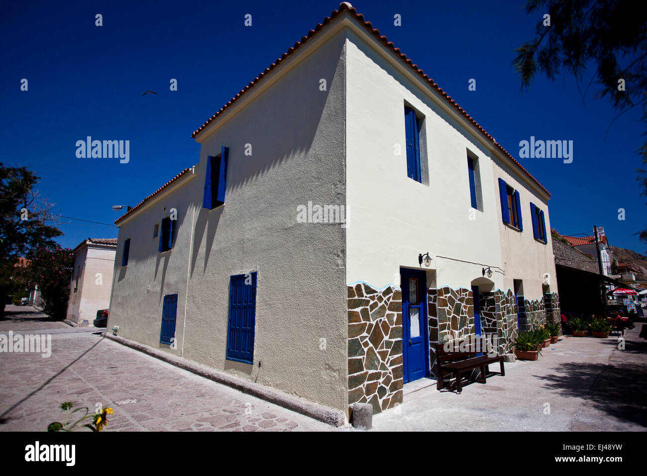 Skala eressos hi-res stock photography and images - Alamy