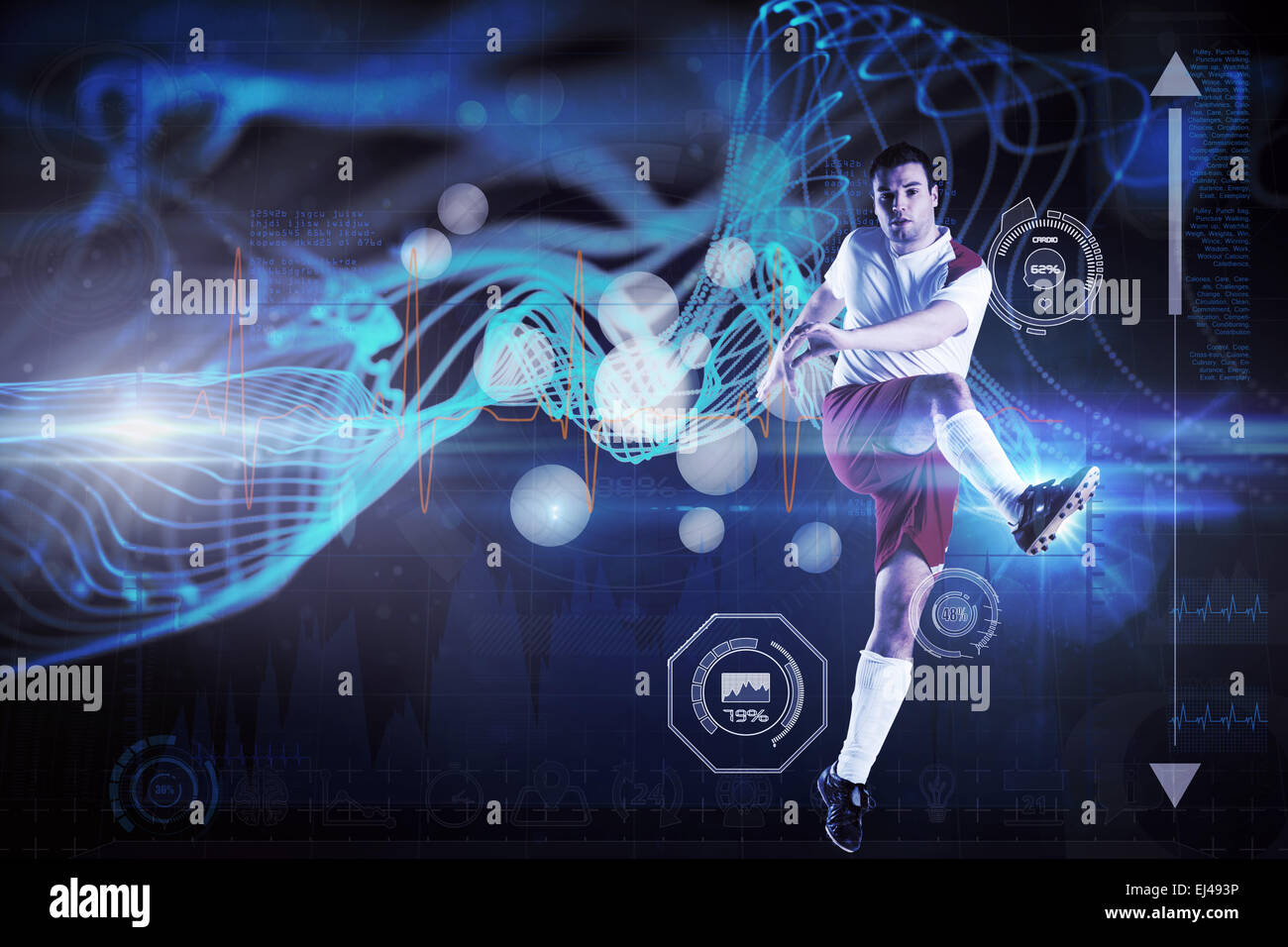 Football heart rate hi-res stock photography and images - Alamy