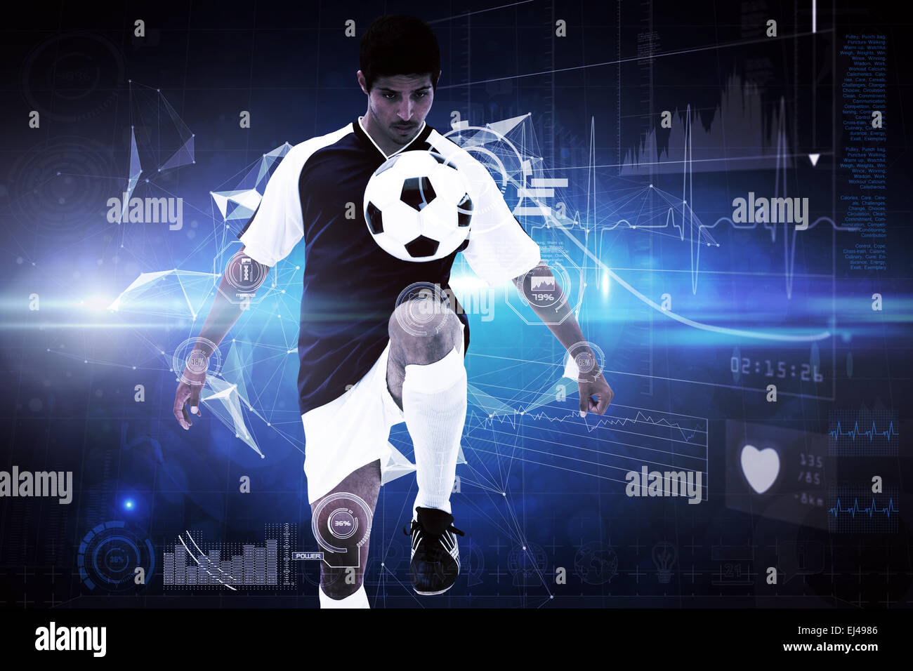 Soccer Heart Rate Monitor High Resolution Stock Photography and Images ...