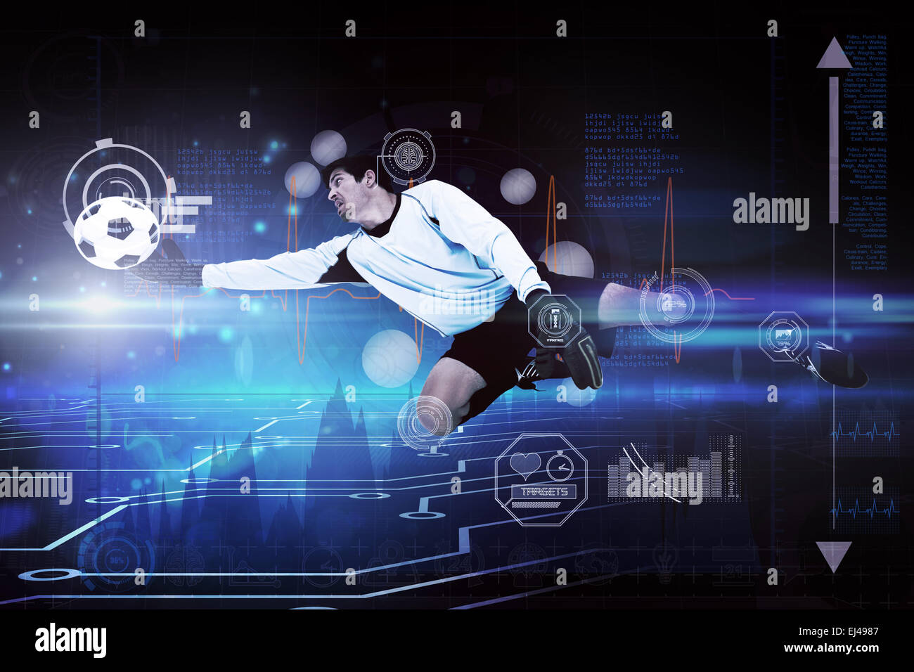 Soccer heart rate monitor hi-res stock photography and images - Alamy