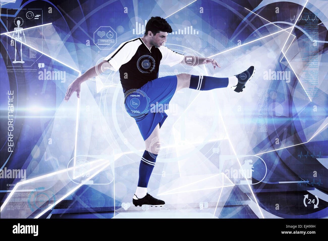 Football curve hi-res stock photography and images - Alamy