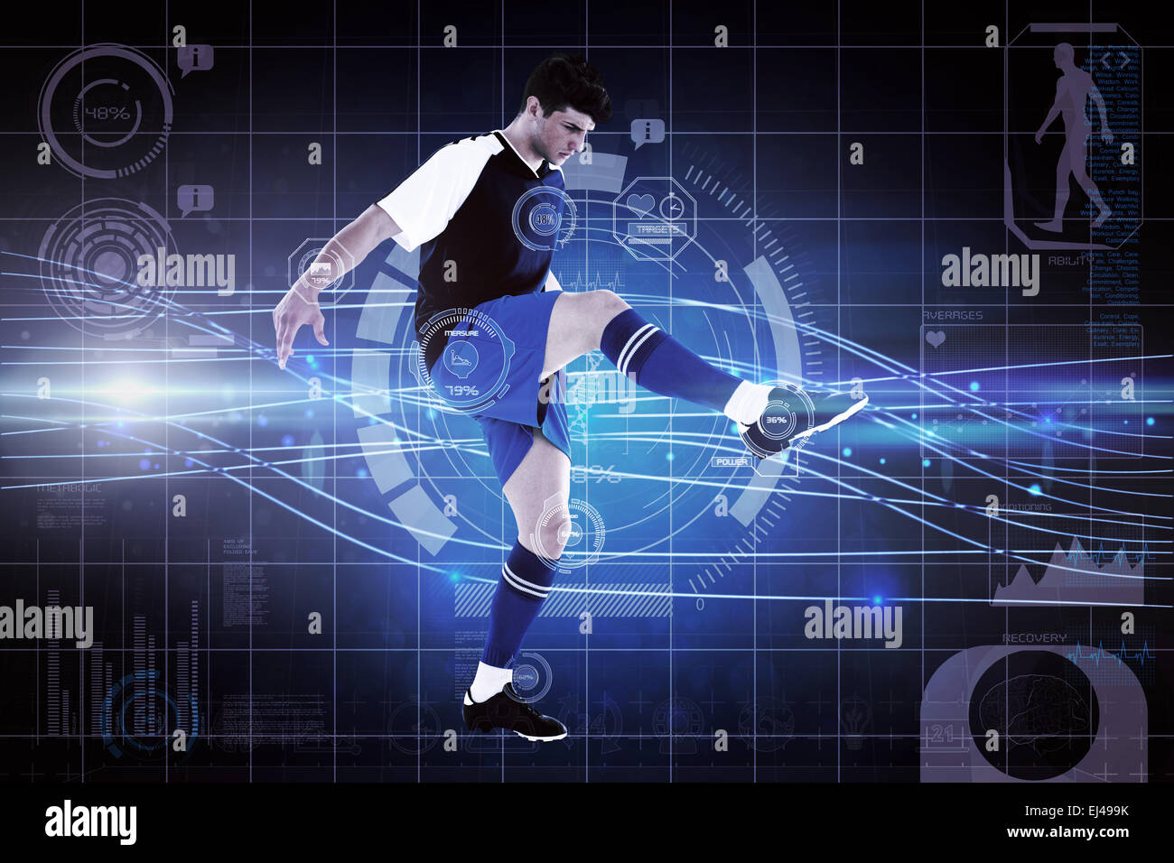 Digital soccer player hi-res stock photography and images - Alamy