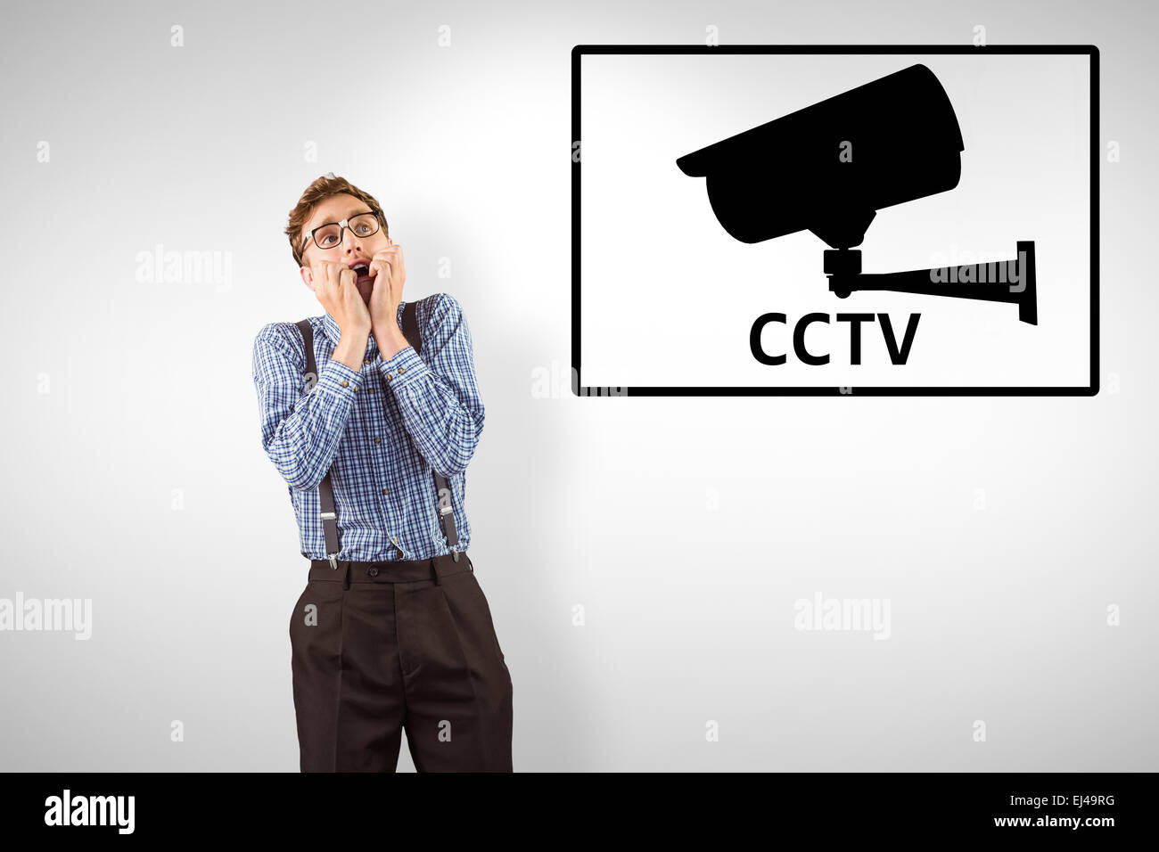 Man biting nails hi-res stock photography and images - Alamy
