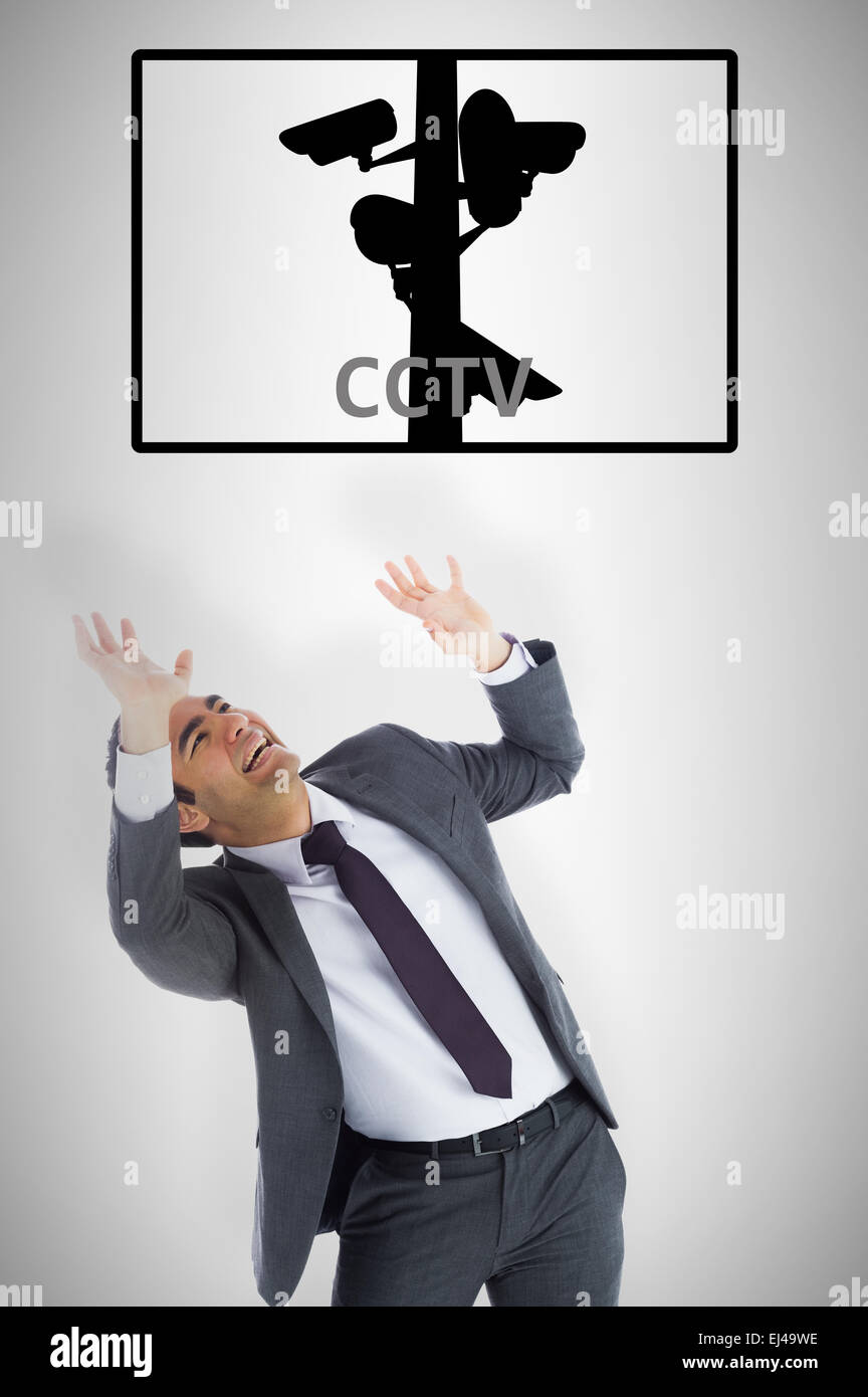 Scared businessman hi-res stock photography and images - Alamy