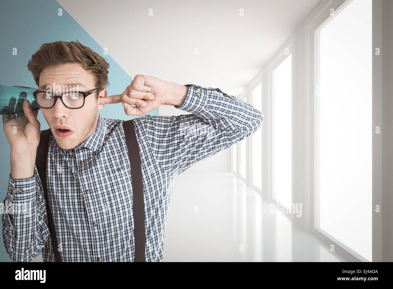 Eavesdropping hi-res stock photography and images - Alamy