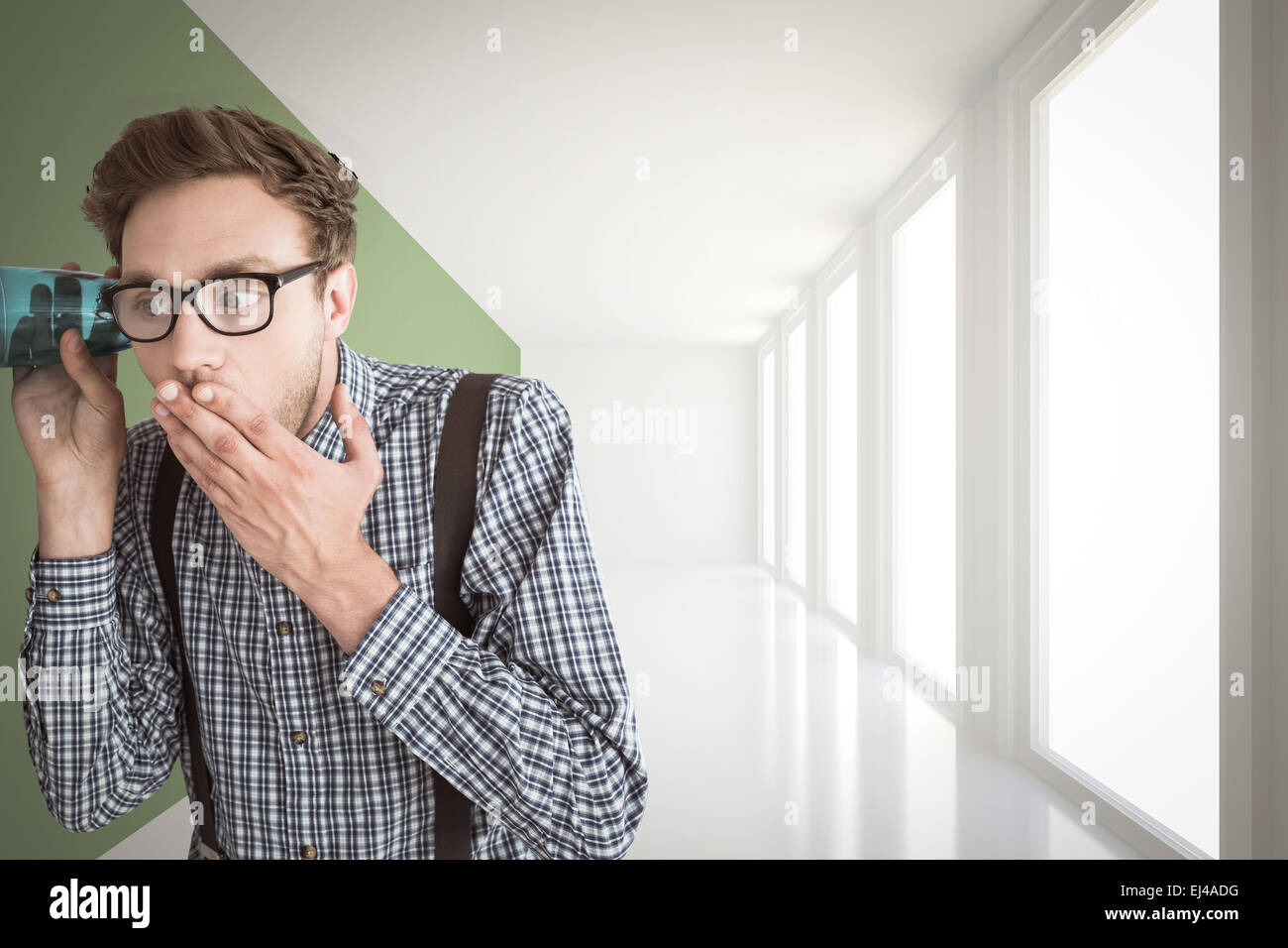 Eavesdropper hi-res stock photography and images - Alamy