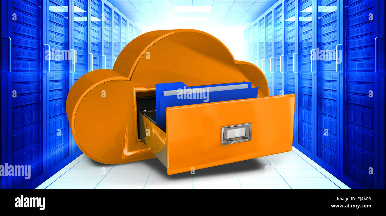 Composite image of cloud computing drawer Stock Photo - Alamy