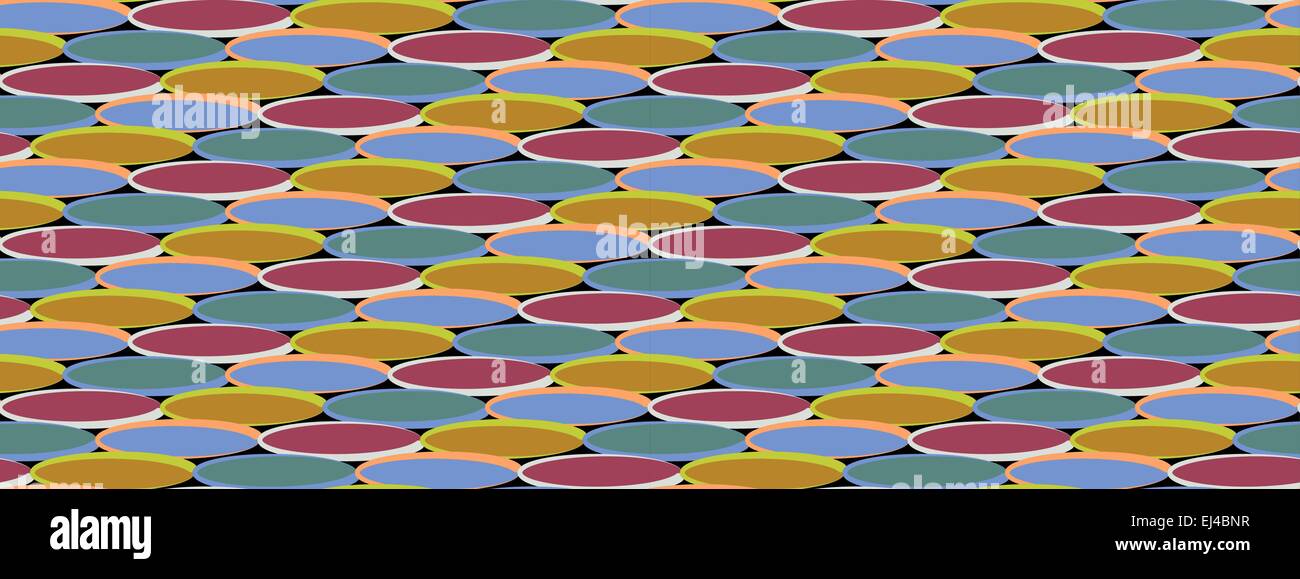 Colorful oval seamless pattern texture for decoration, fabric ...