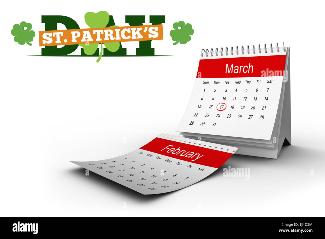 Composite image of shamrock Stock Photo - Alamy