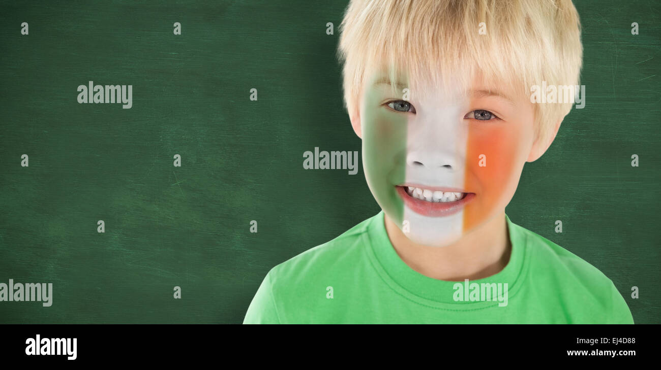 Composite image of cute irish boy Stock Photo - Alamy