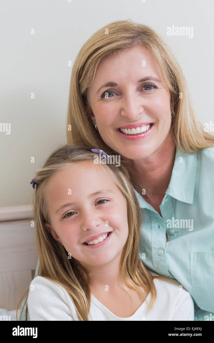 Bedtime happy mother cute hi-res stock photography and images - Alamy