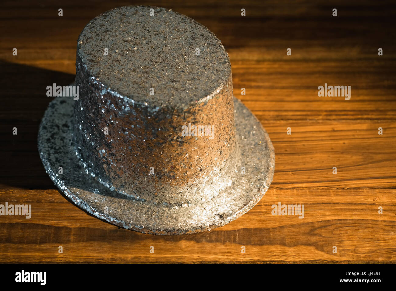 Silver party hat Stock Photo - Alamy