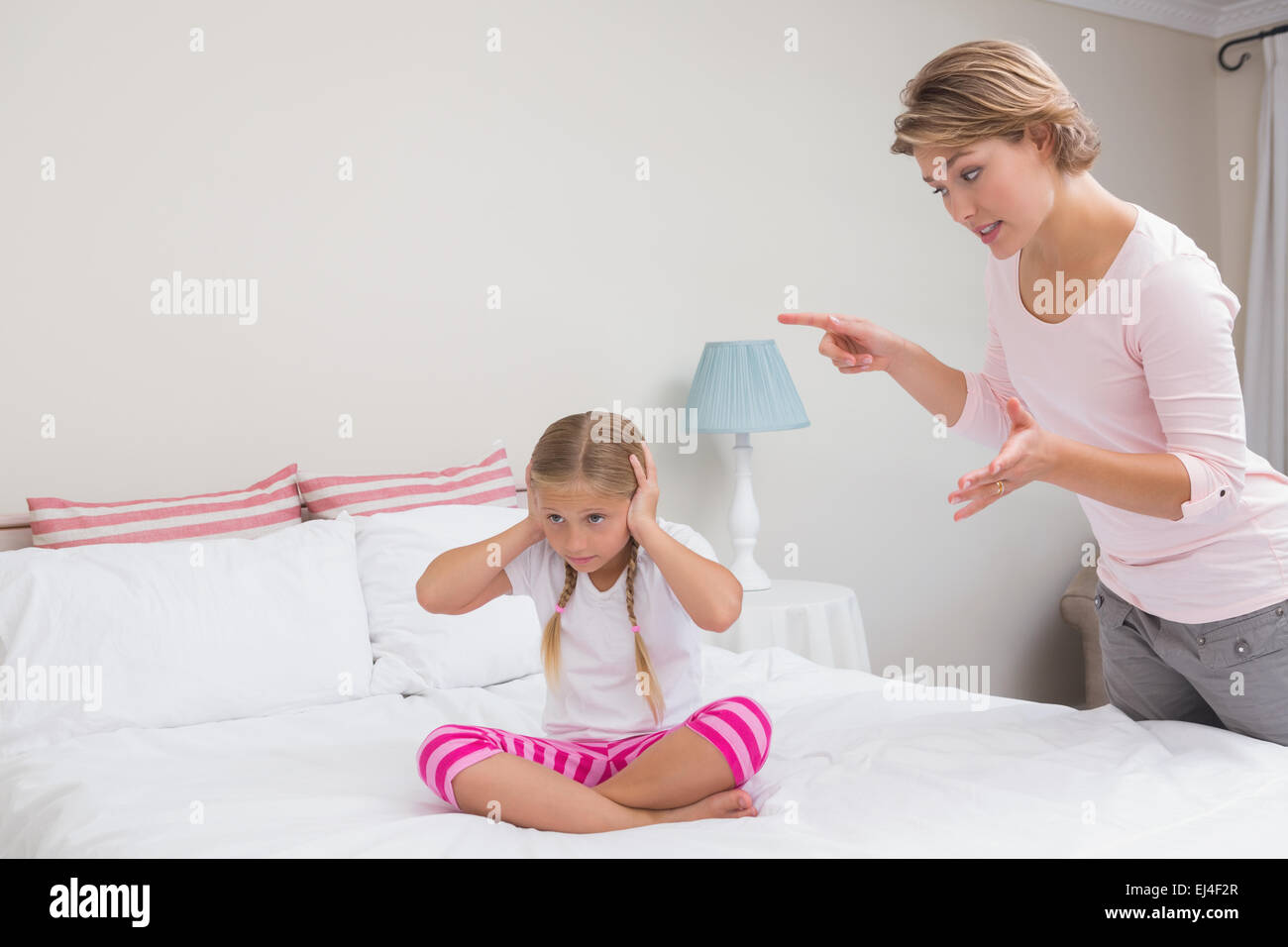 Scolding child mother hi-res stock photography and images - Alamy