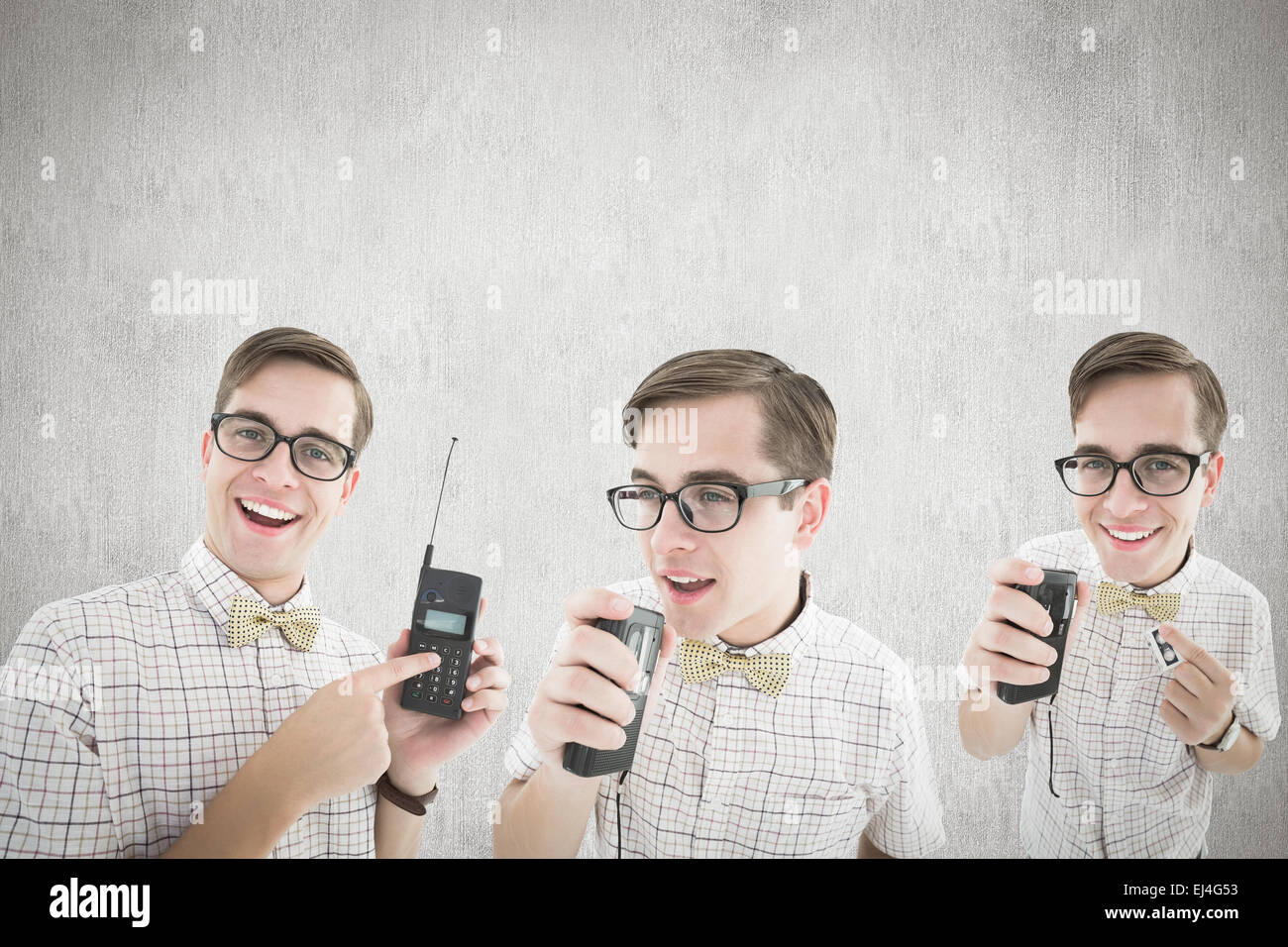 Geek glasses tape hi-res stock photography and images - Alamy