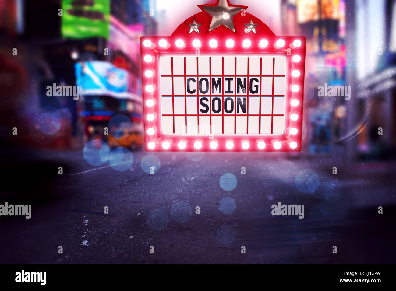 Coming soon road sign hi-res stock photography and images - Alamy