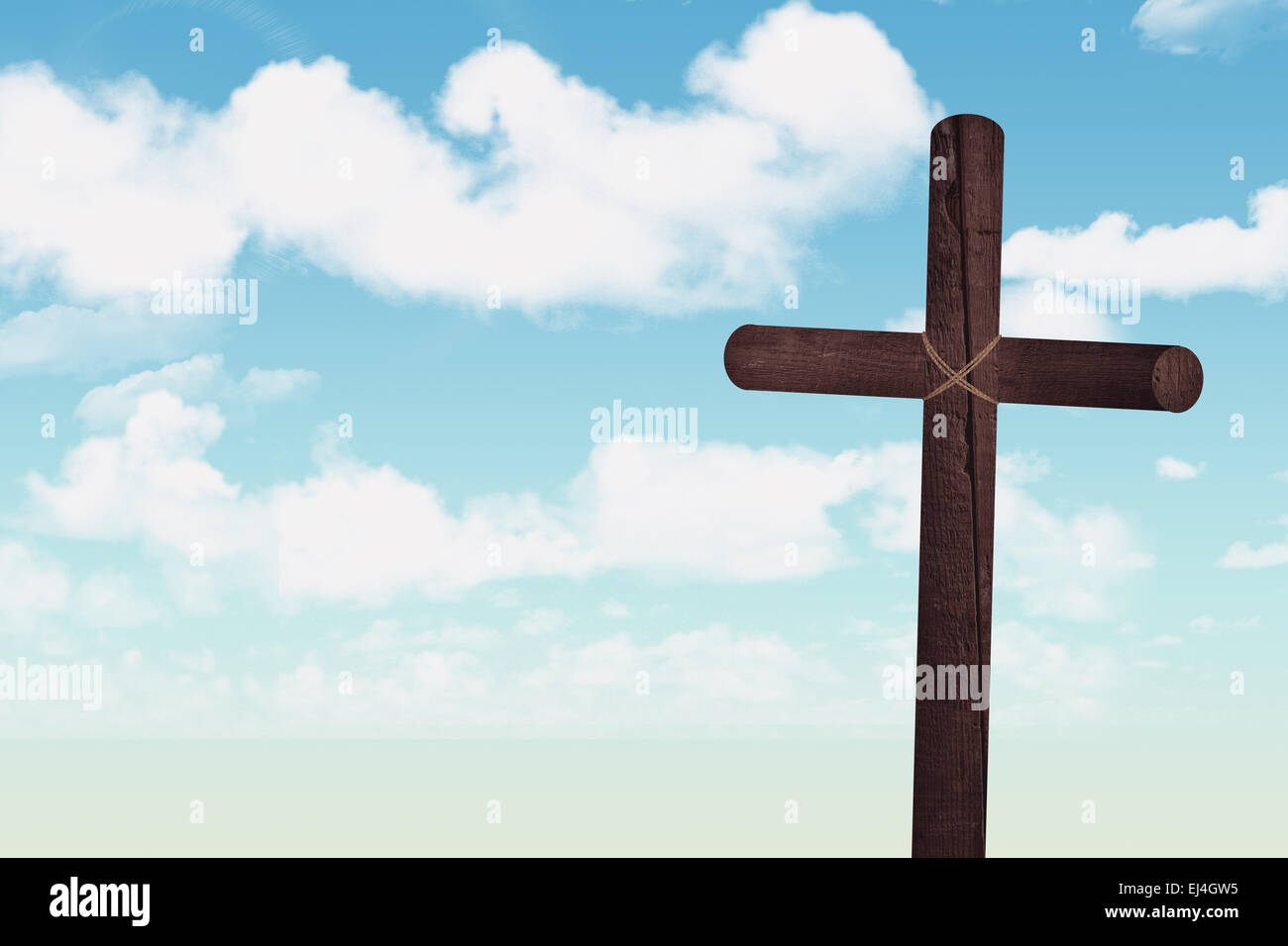 Cross against sky Stock Photo - Alamy