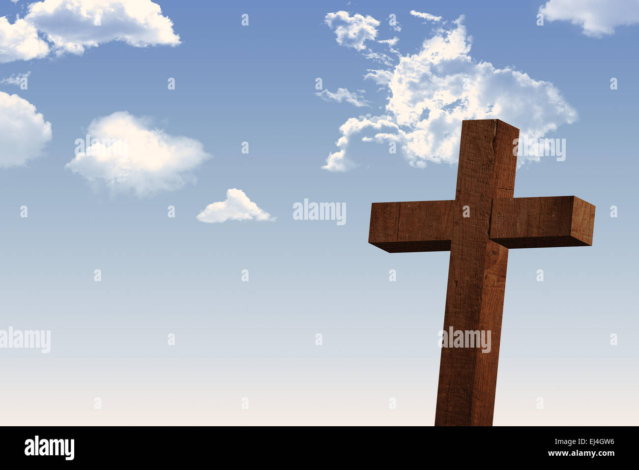 Cross against sky Stock Photo - Alamy