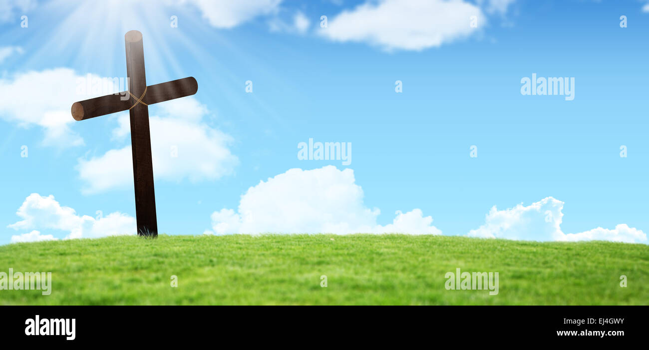 Cross against sky Stock Photo - Alamy