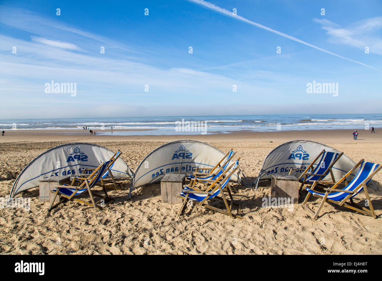 Beach North Sea Coast Bergen Aan Zee North Holland Netherlands