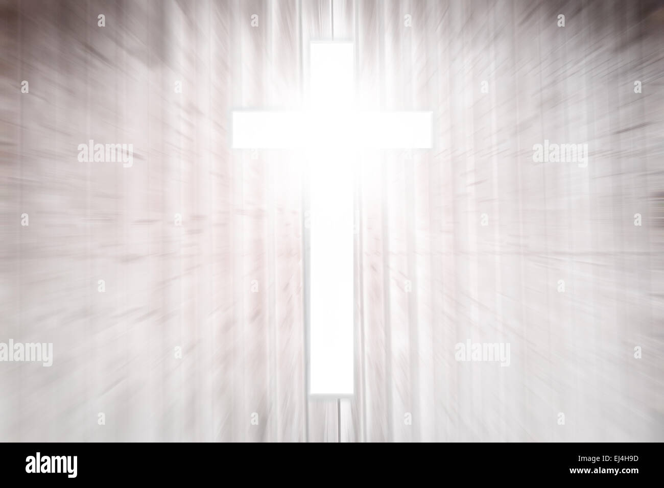 Composite image of white cross Stock Photo - Alamy
