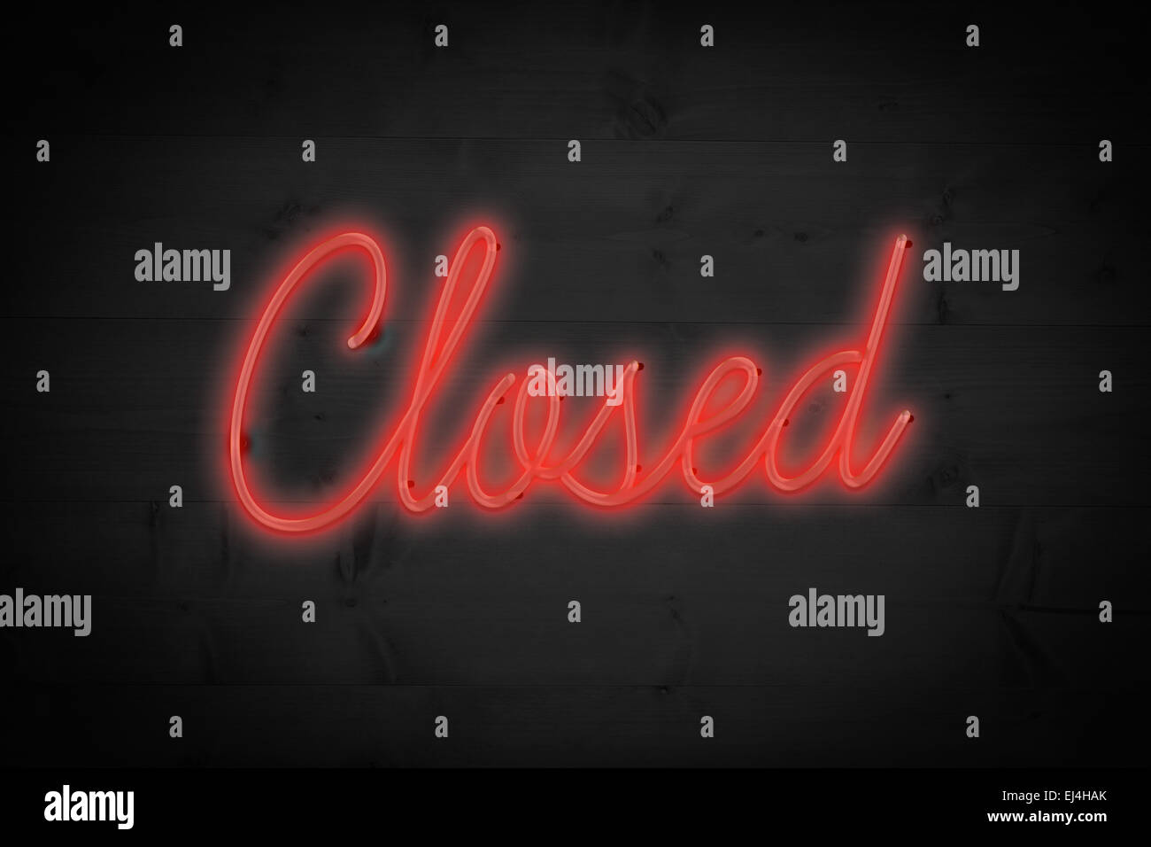 Composite image of closed sign Stock Photo - Alamy