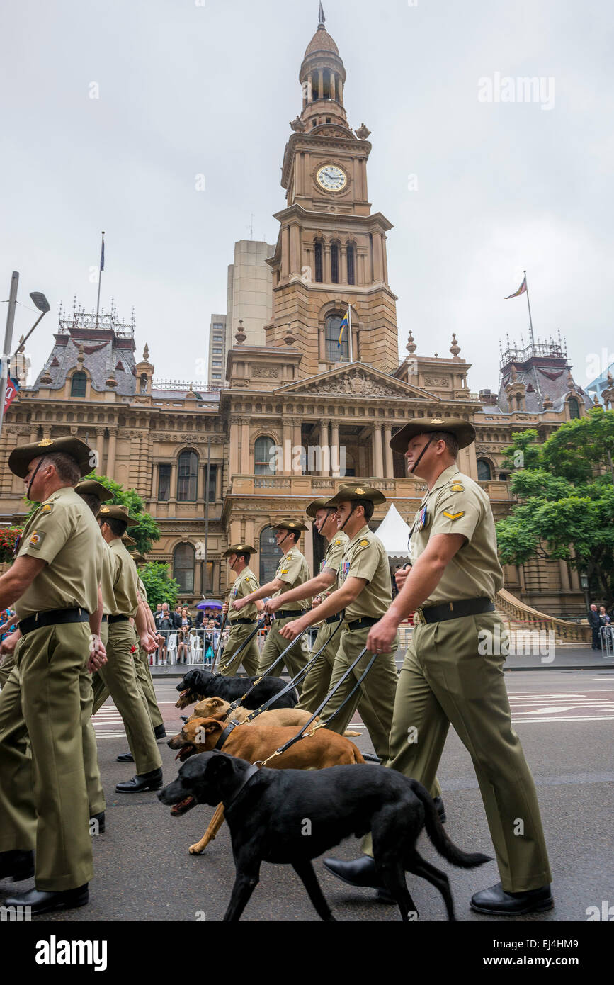Sydney, Australia. 21 March 2015. Operation Slipper parade held In ...