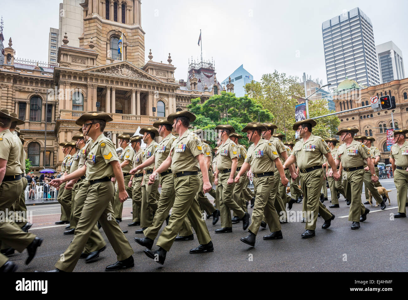 Sydney, Australia. 21 March 2015. Operation Slipper parade held In ...