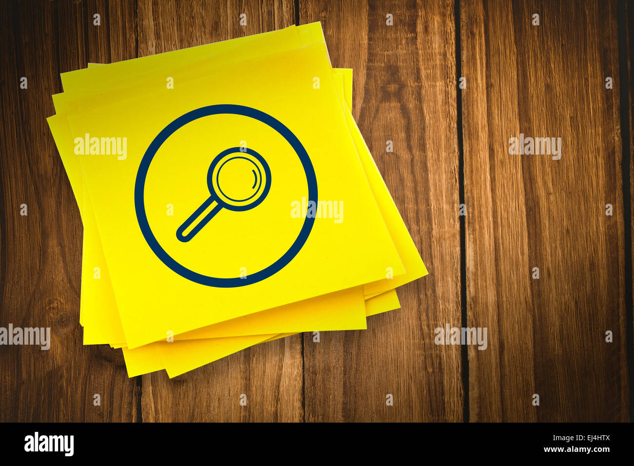 Composite image of magnifying glass graphic Stock Photo - Alamy