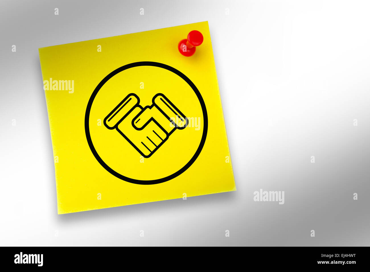 Handshake graphic hi-res stock photography and images - Alamy