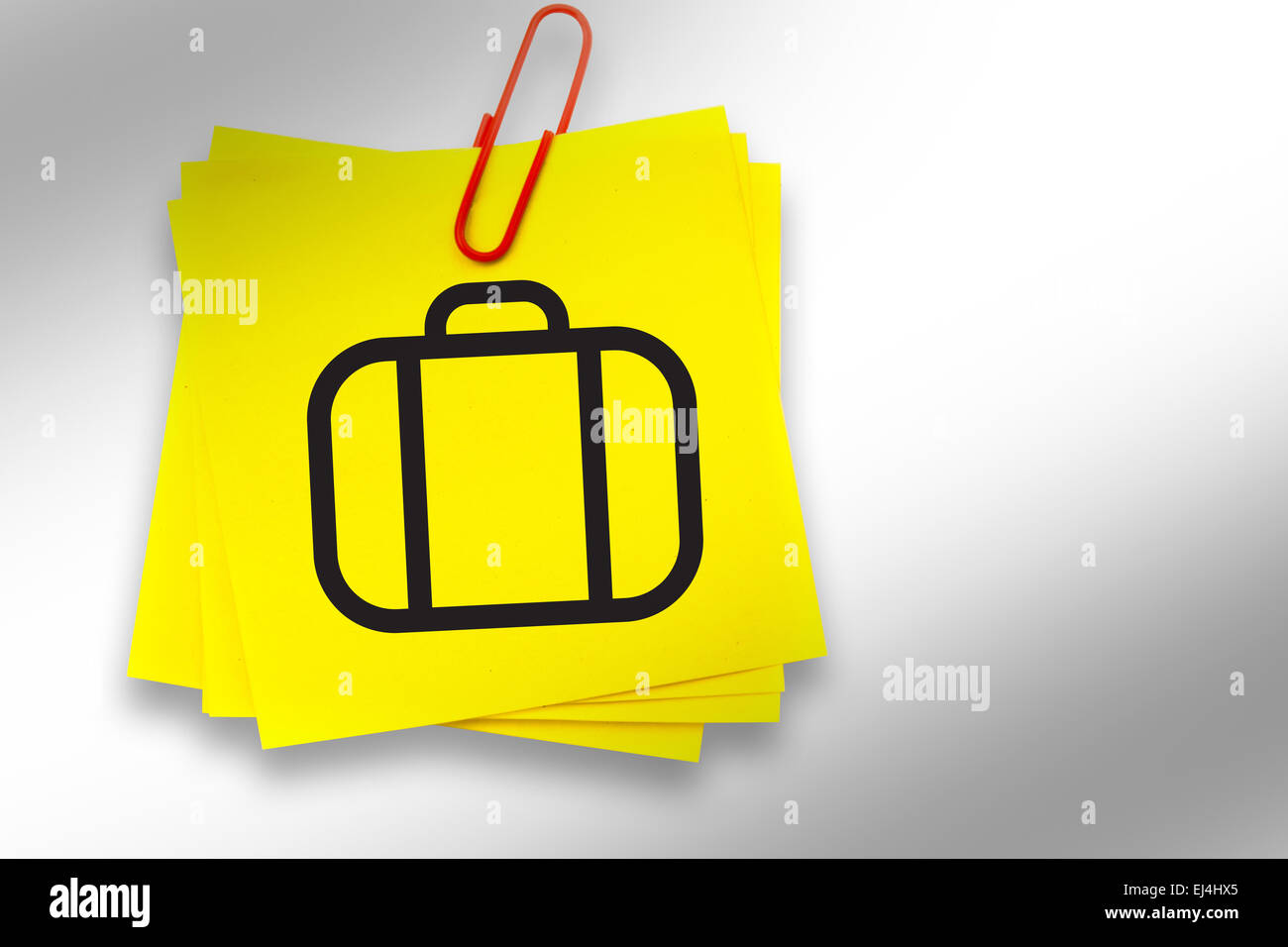 Composite image of briefcase graphic Stock Photo - Alamy