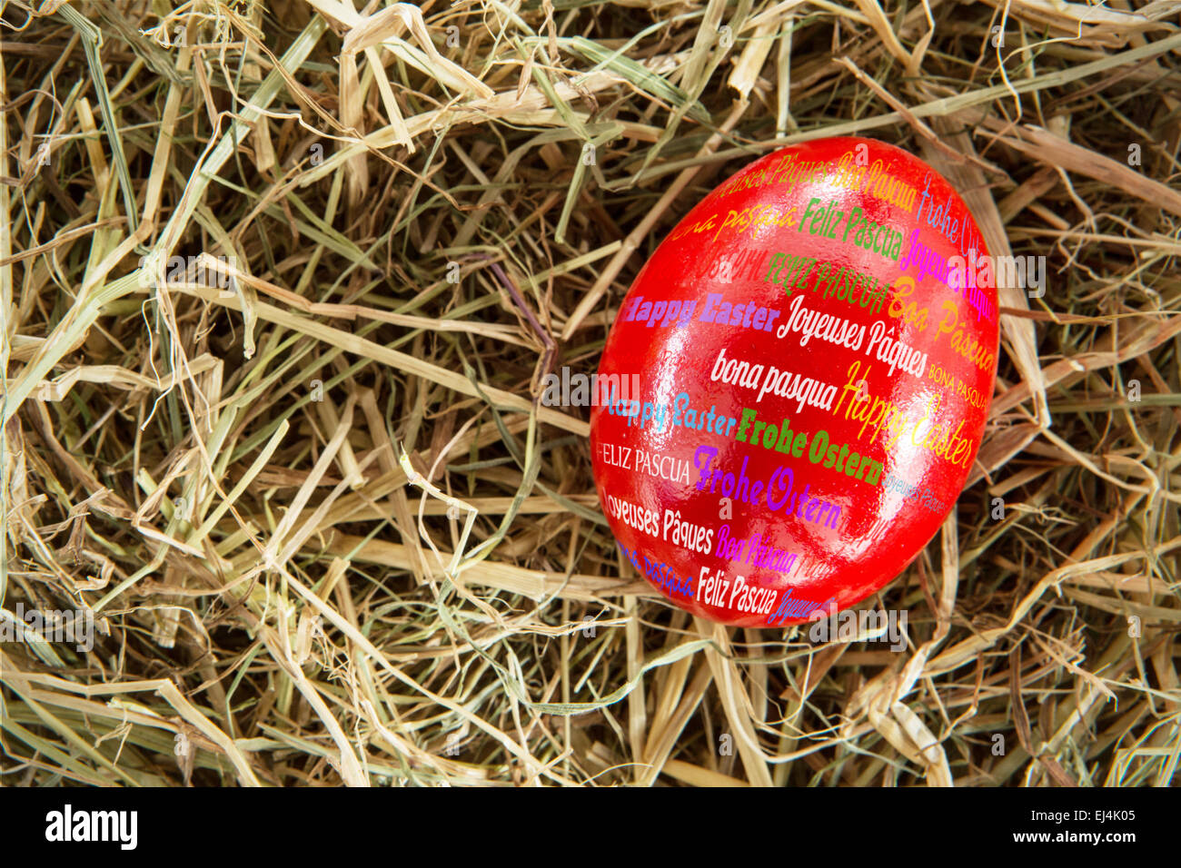 Easter in different languages hi-res stock photography and images - Alamy