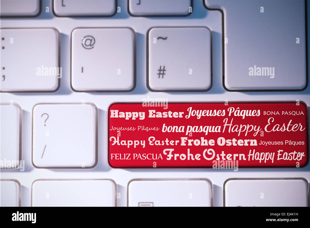 Easter in different languages hi-res stock photography and images - Alamy