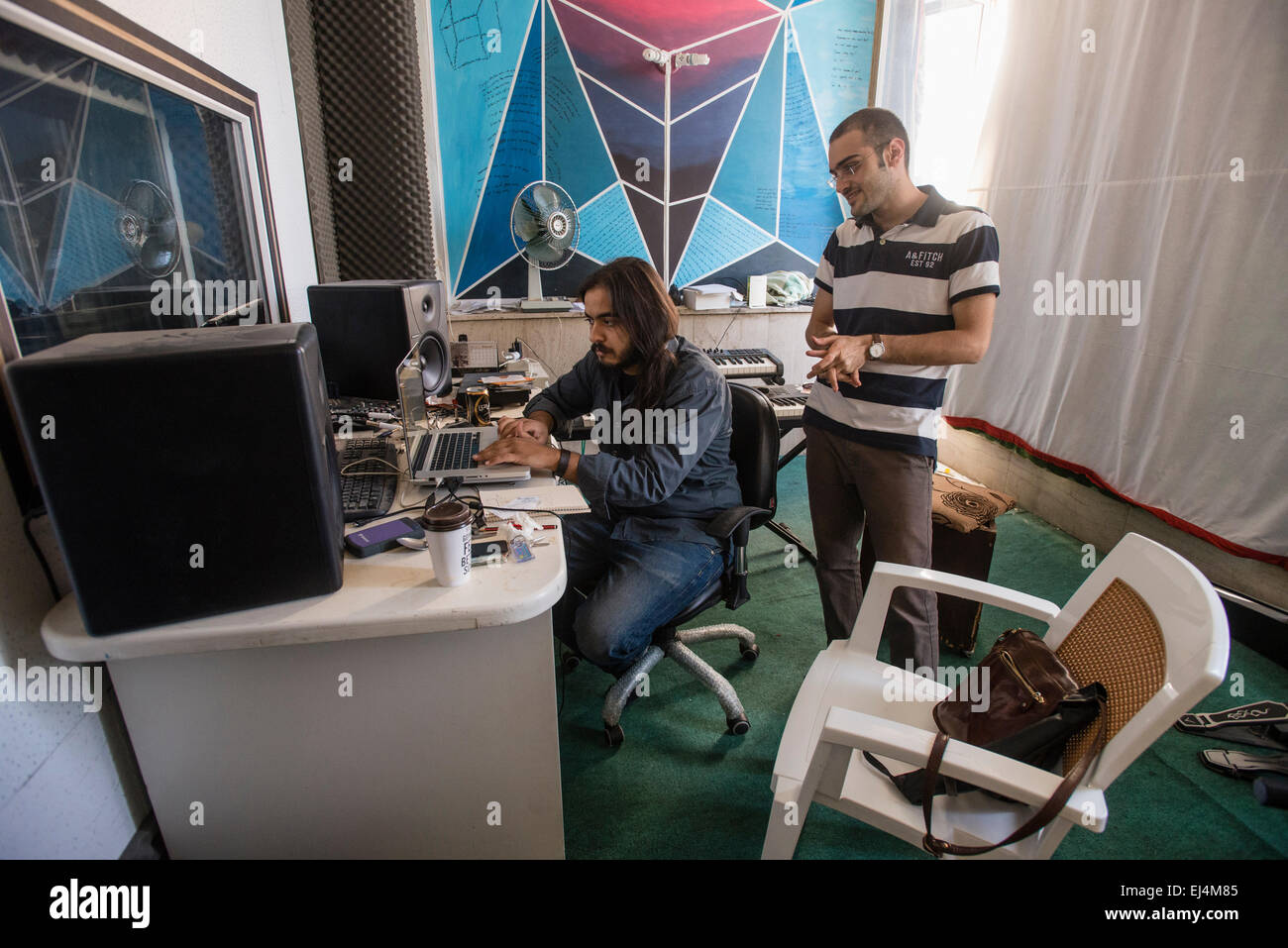 Rap Studio On Computer