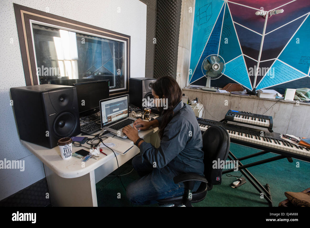 Rap Studio On Computer