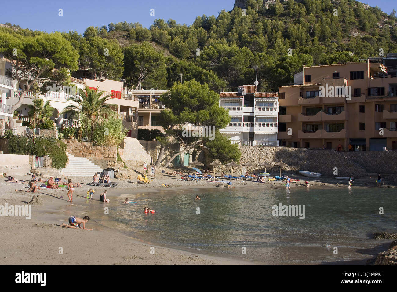 Beach of St. Elm, Majorca,Mallorca, Spain, Europe Stock Photo - Alamy