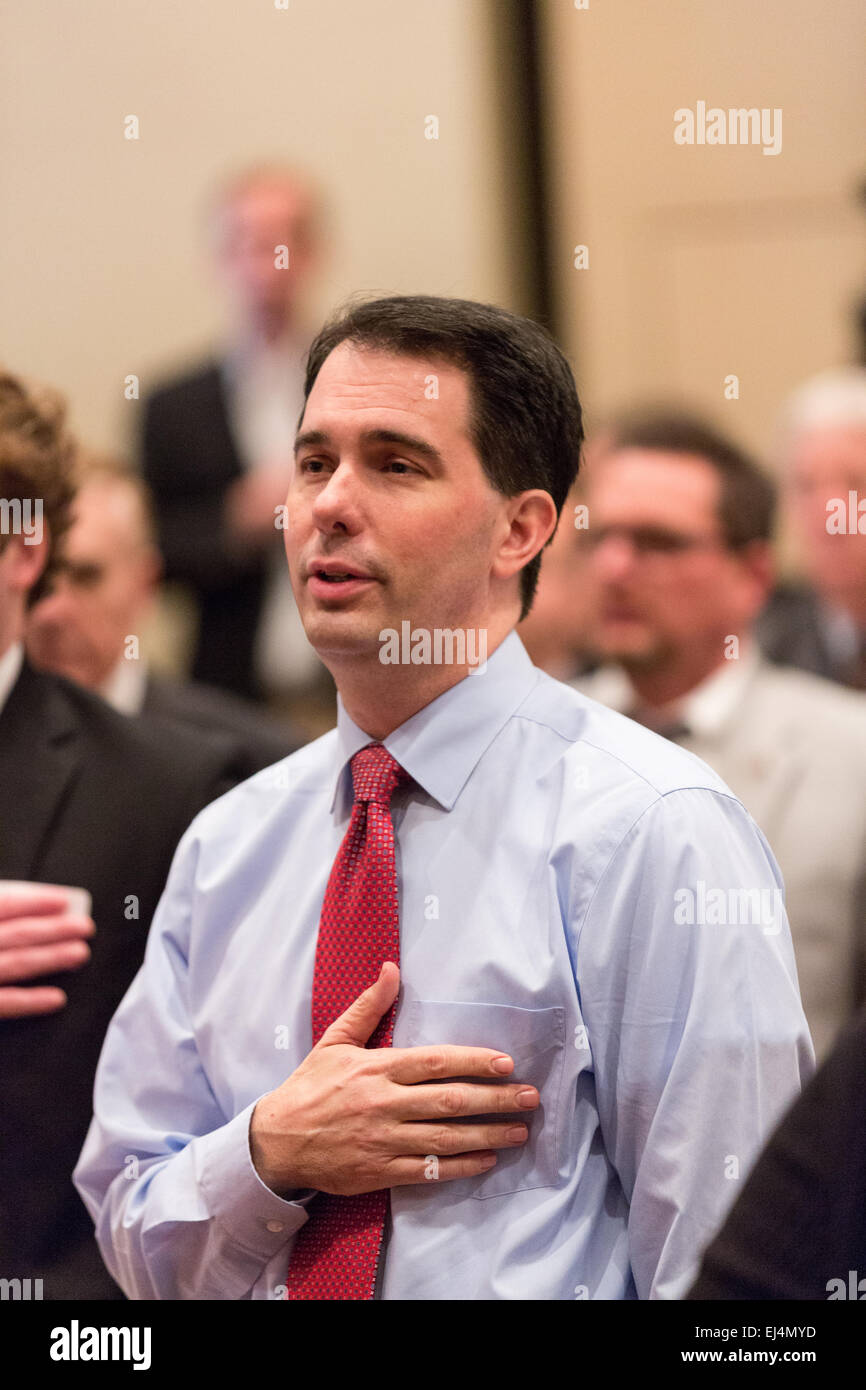 Wisconsin Governor and potential Republican presidential candidate ...