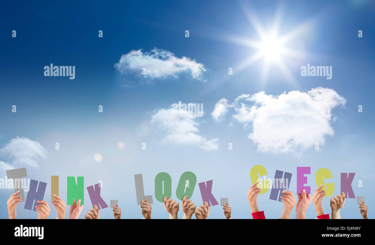 Think look check hi-res stock photography and images - Alamy