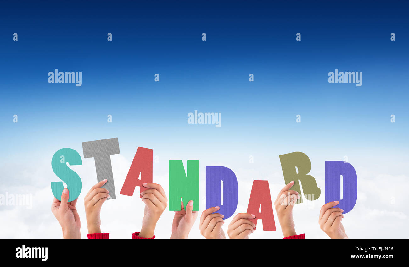 Standard letters hi-res stock photography and images - Alamy