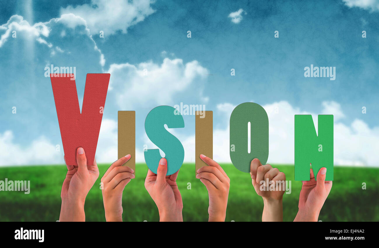 Vision letters hi-res stock photography and images - Alamy