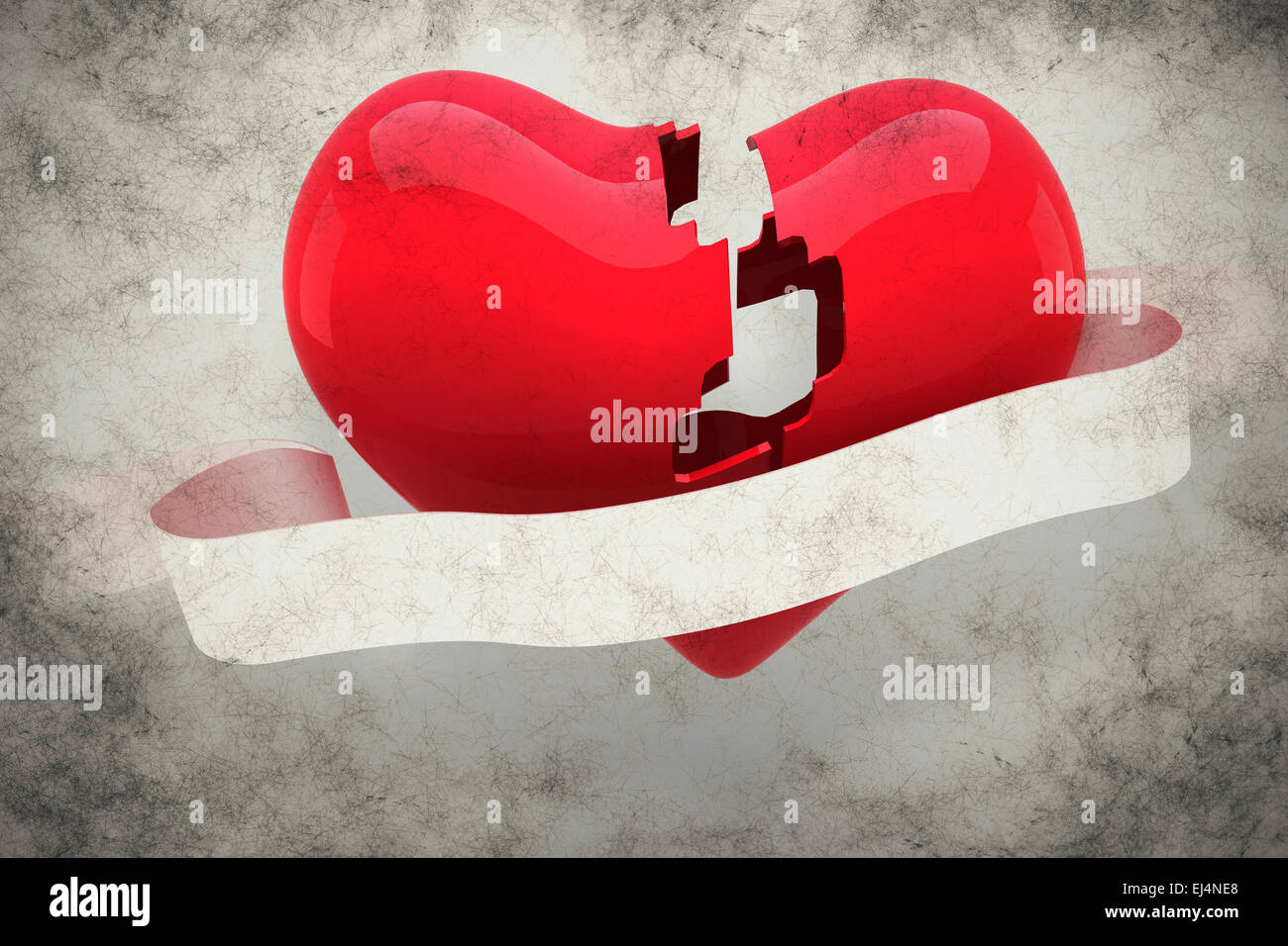 Broken heart animation hi-res stock photography and images - Alamy