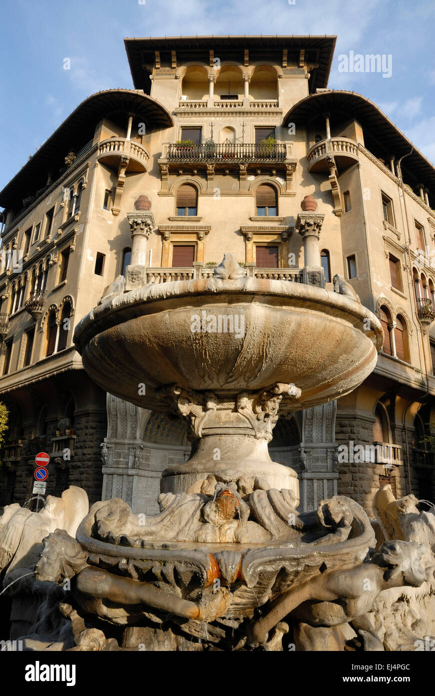 Coppedè district in Rome Italy Stock Photo - Alamy