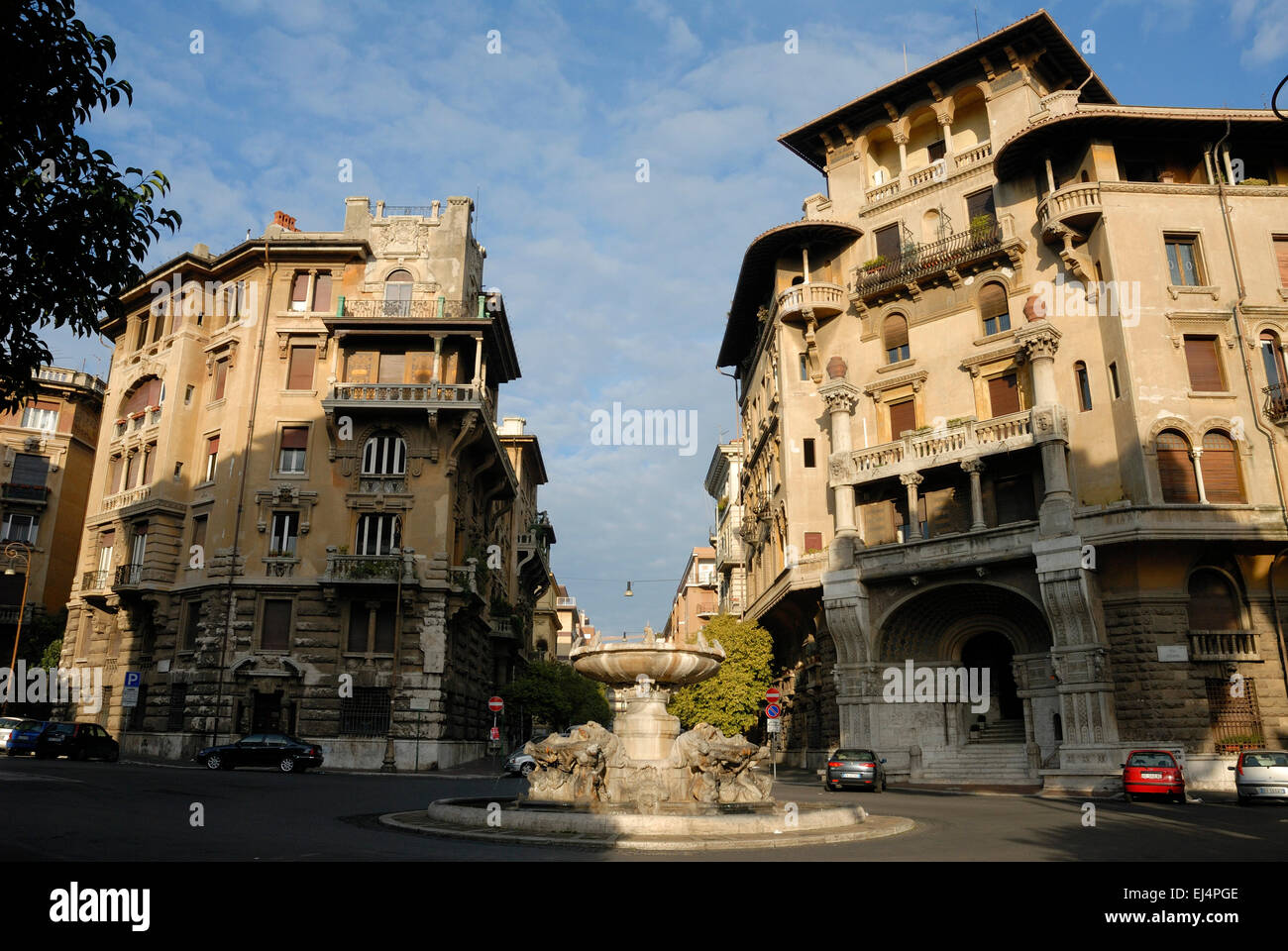 Coppedè district in Rome Italy Stock Photo - Alamy