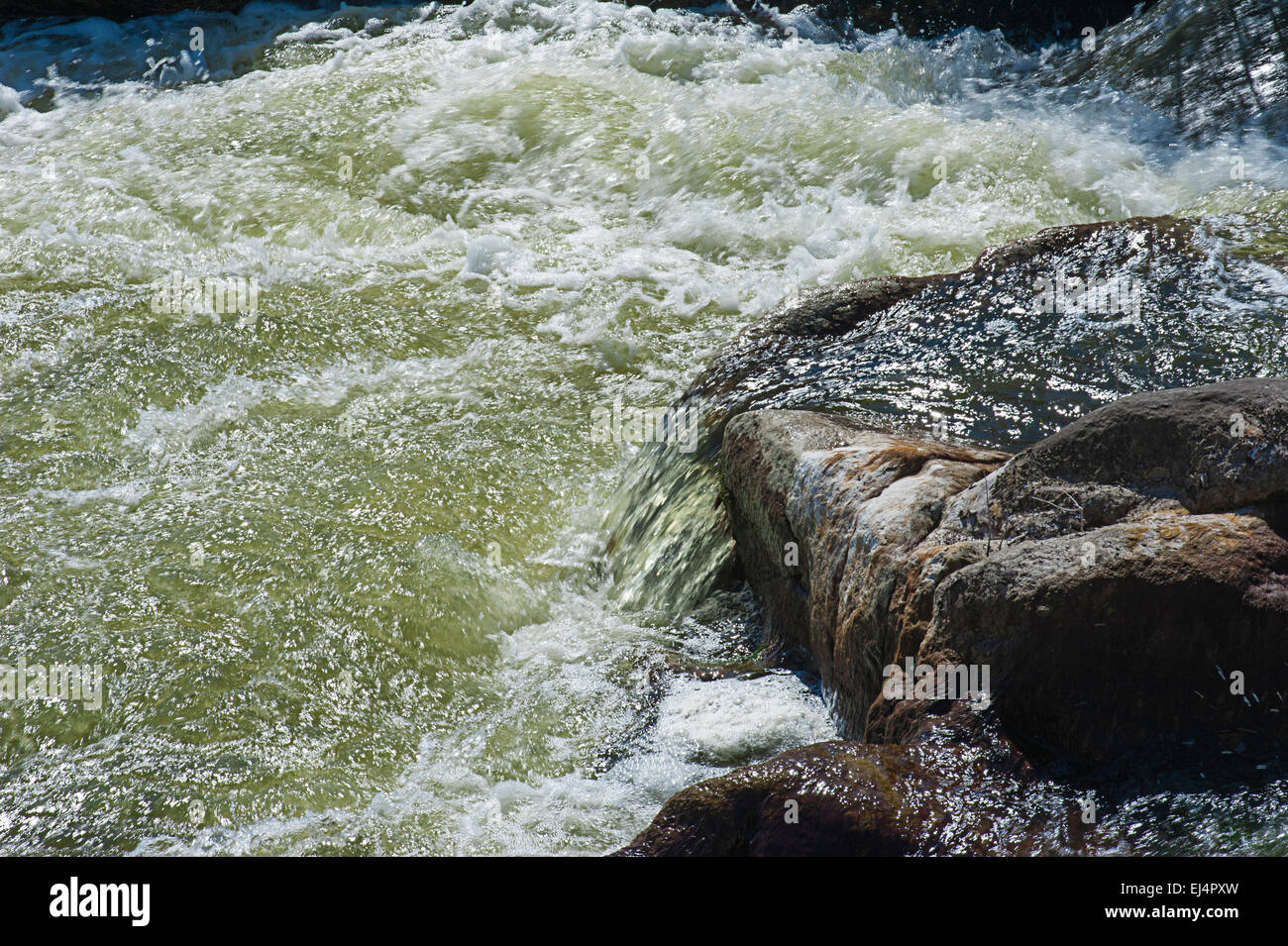 Fast flowing water Stock Photo - Alamy