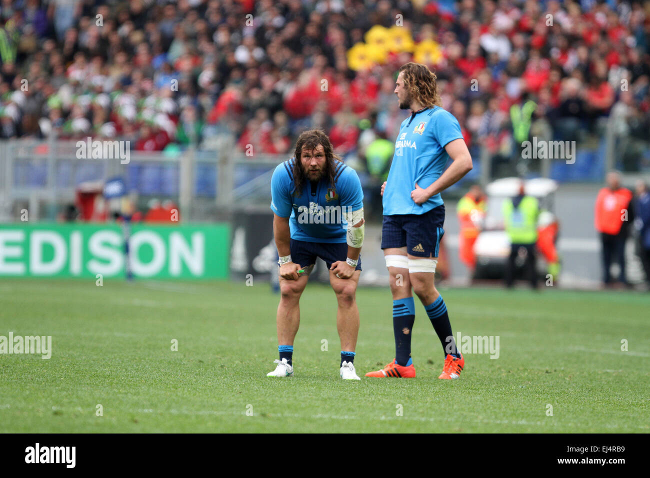 6 Nations Rugby 2015 Italy High Resolution Stock Photography and Images ...
